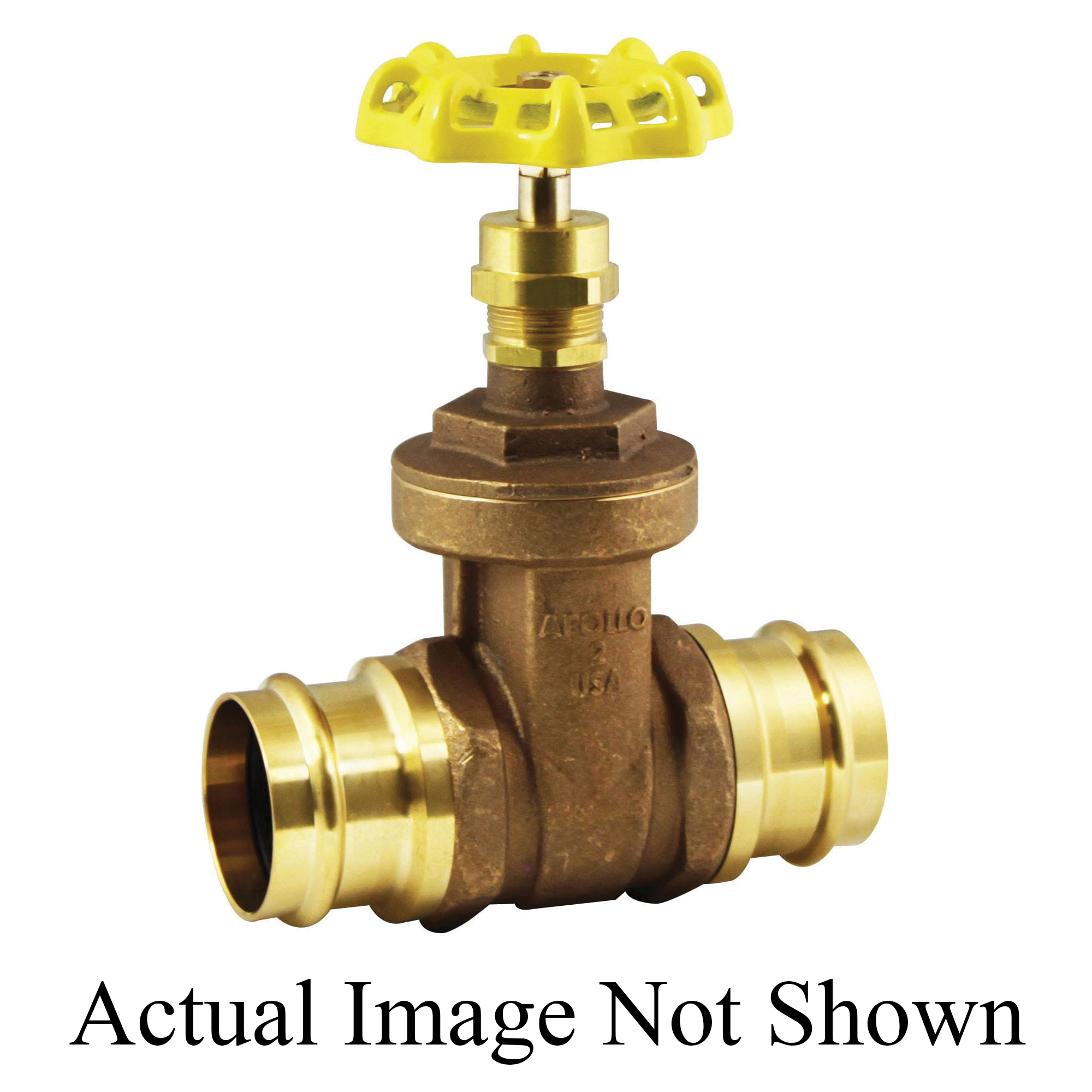 Apollo™ APOLLOPRESS® 3003701PR 102T-PR Non-Rising Stem Gate Valve, 1-1/ ...