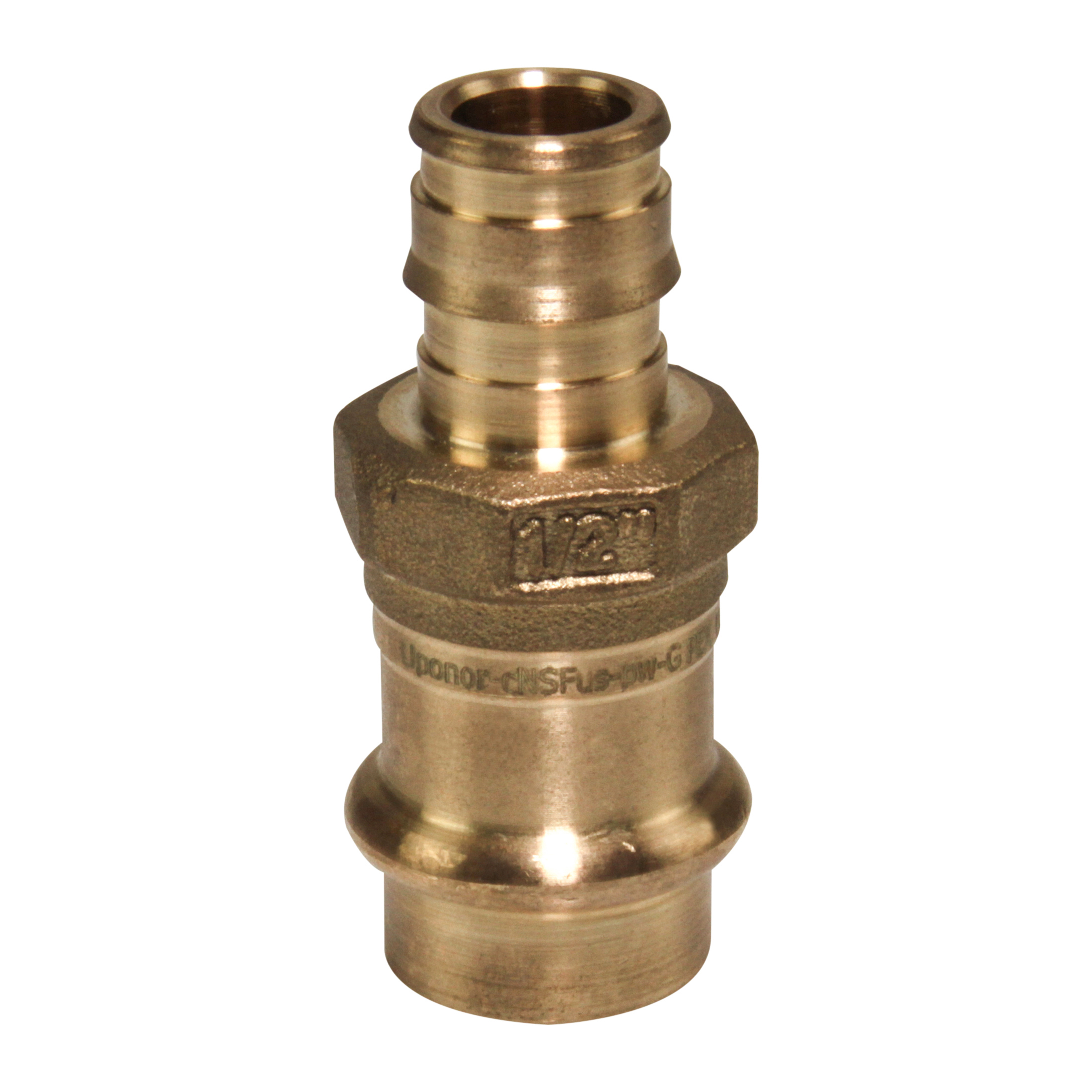 Uponor ProPEX® LFP4515050 Press Adapter, 1/2 in, PEX x Copper, 250 psi ...