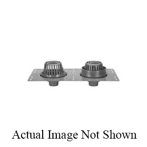 Z165-3NH Combination Main Roof and Overflow Drain, Cast Iron Drain ...