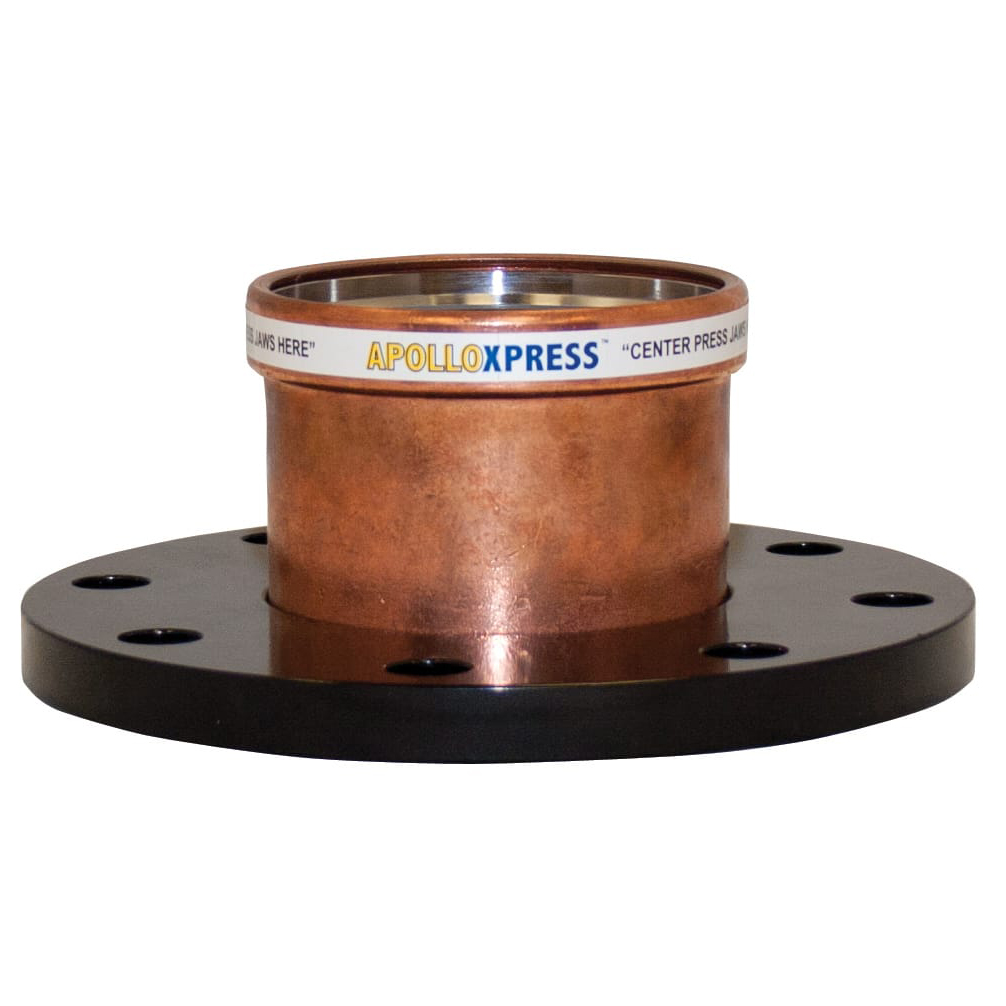 ApolloPRESS® 8771 150 lb. Flange Adapter (ANSI #150), Copper, Large ...