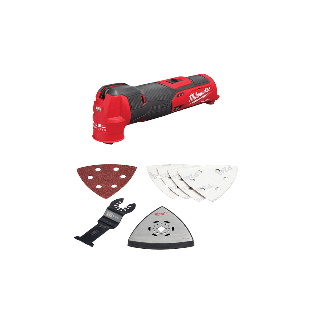 Milwaukee® 2526-20 M12™ FUEL™ Cordless Oscillating Multi-Tool Kit ...