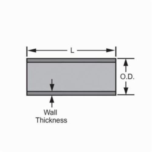 Spears® LabWaste™ LW-030 DWV Pipe, 3 in, 10 ft L, SCH 40/STD, CPVC ...
