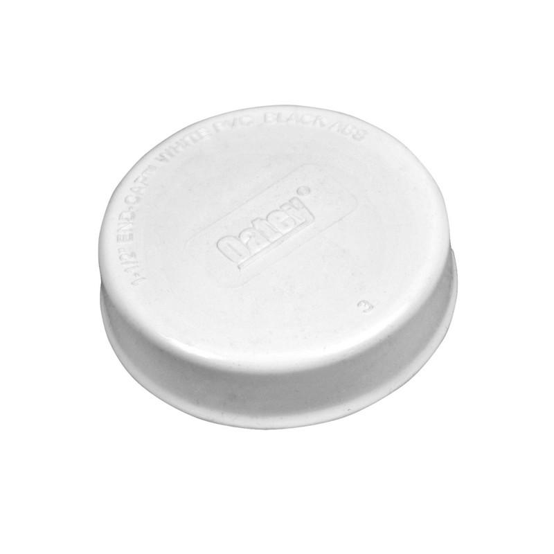 Oatey® End-Cap™ 33468 Test Cap, 1-1/2 in Dia, 15 psi, PVC, White ...