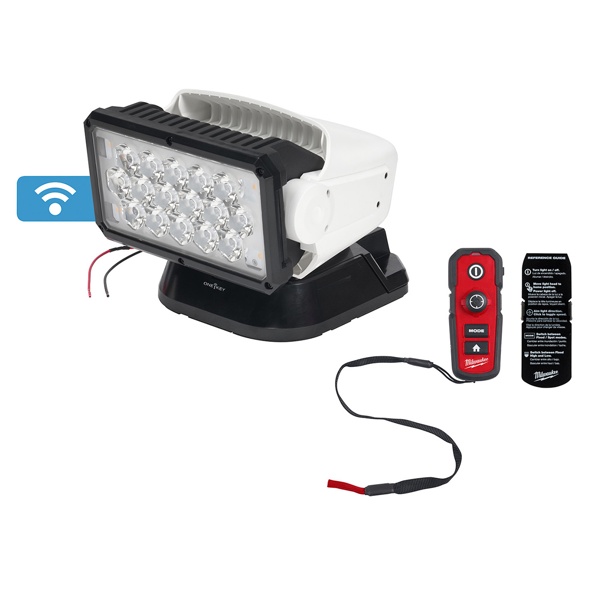 Milwaukee® 2123 M18™ Utility Remote Control Search Light, LED, 4250 ...