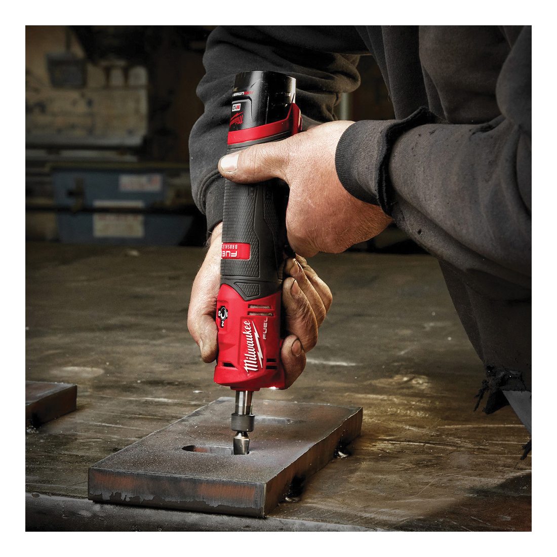 Milwaukee® M12 FUEL™ 2486-22 Cordless Die Grinder, 12 V, 2 Ah M12 ...