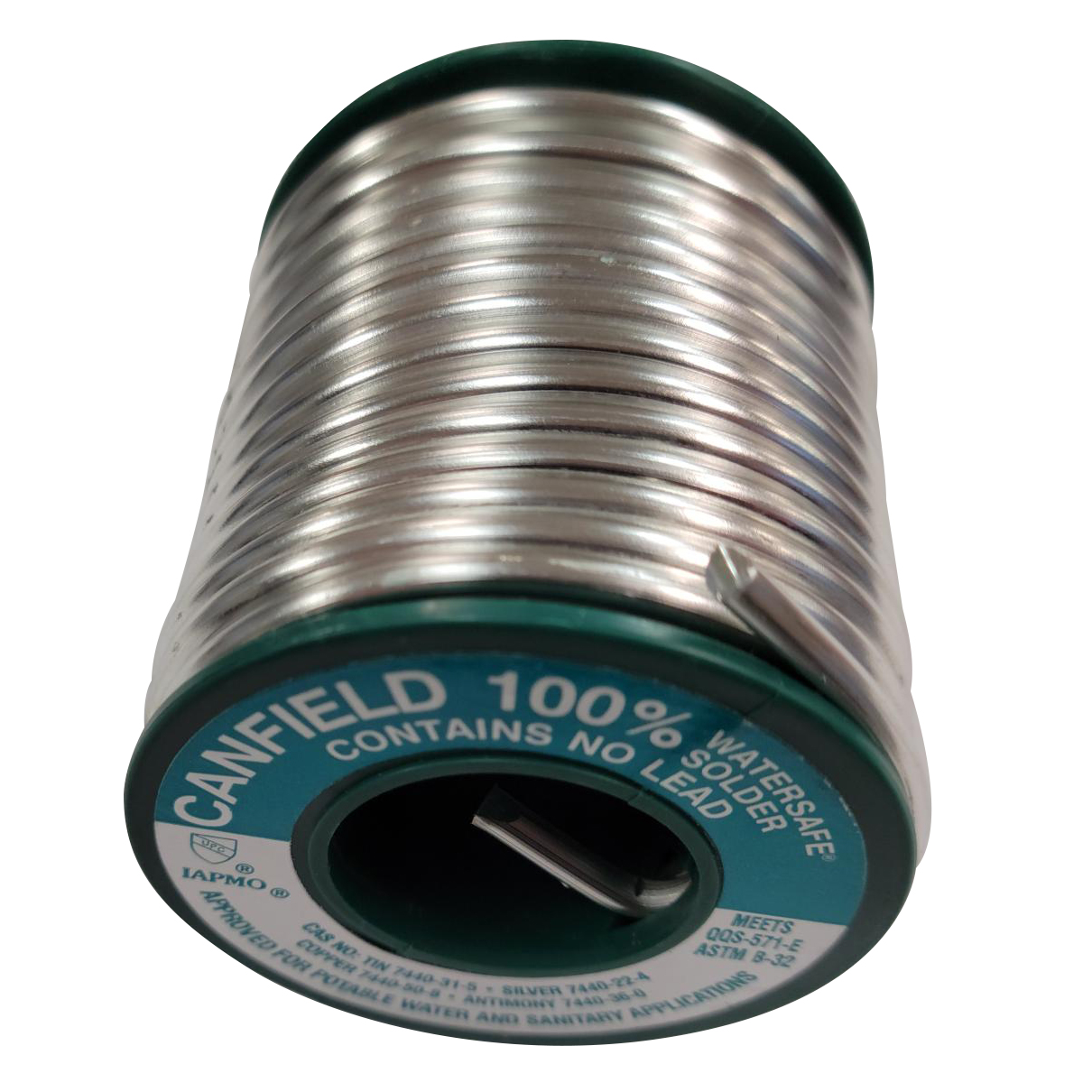 Canfield 1 Lb Water Safe Lead Free Solder | First Supply