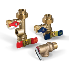 GXXX002139 Lead Free Plumb Easy Isolation Valves with Relief Valve Set ...