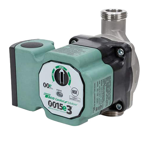 0015E3-SU ECM High-Efficiency Circulator, Stainless Steel, Union ...