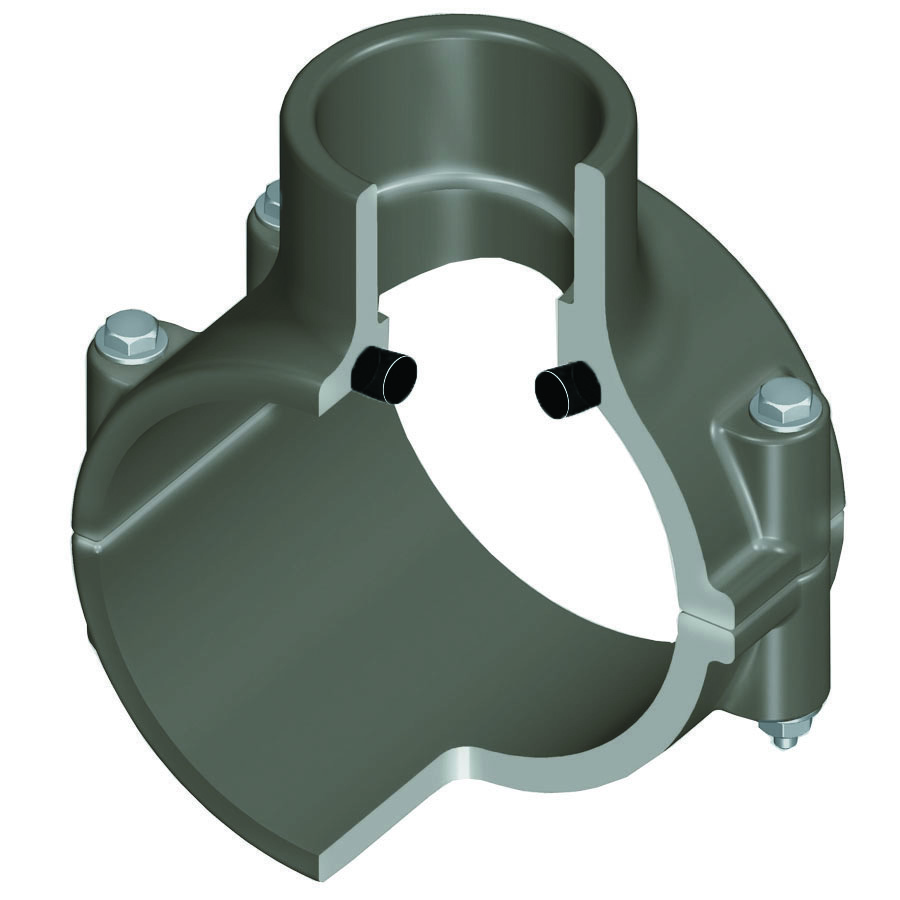 Clamp On Pipe Saddle Fittings