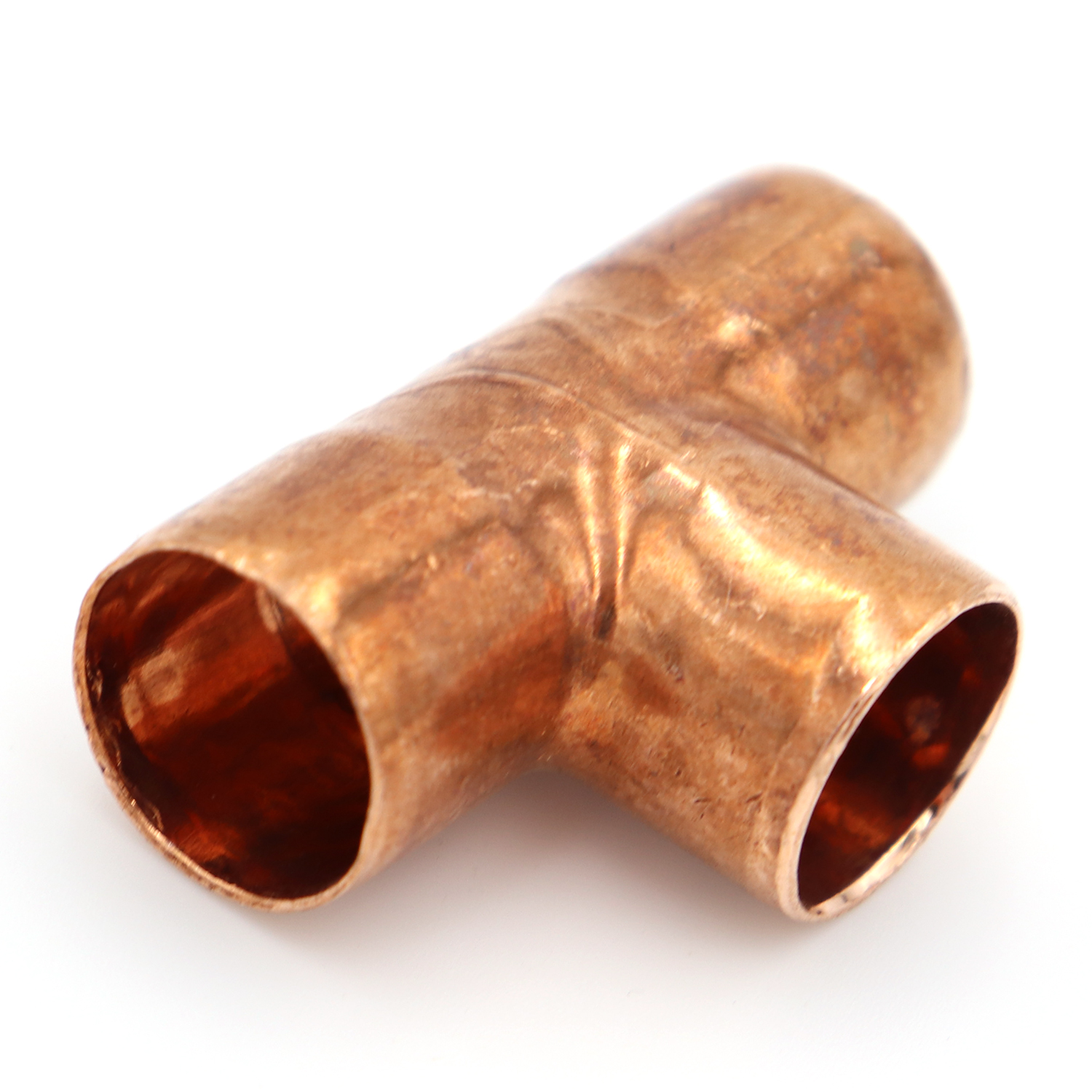 111 Solder Tube Tee, 1/2 in, CxCxC, Wrot Copper, 5/8 in OD | First Supply