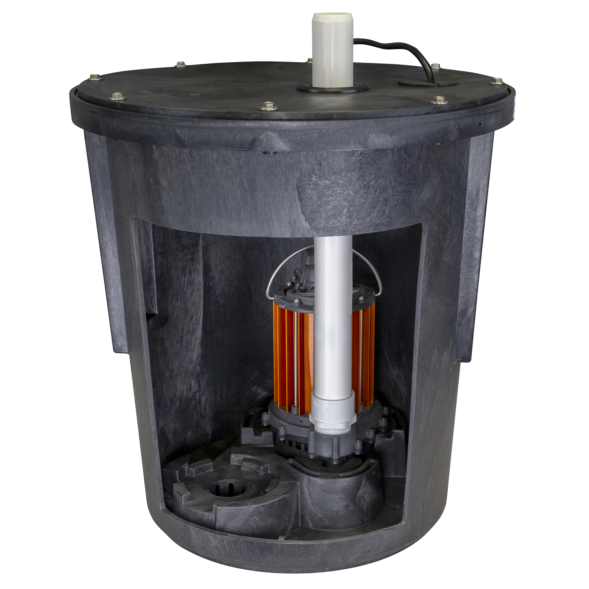SPAC-237 Assembled Submersible Sump Pump, 1-1/2 in Outlet, 1/3 hp ...