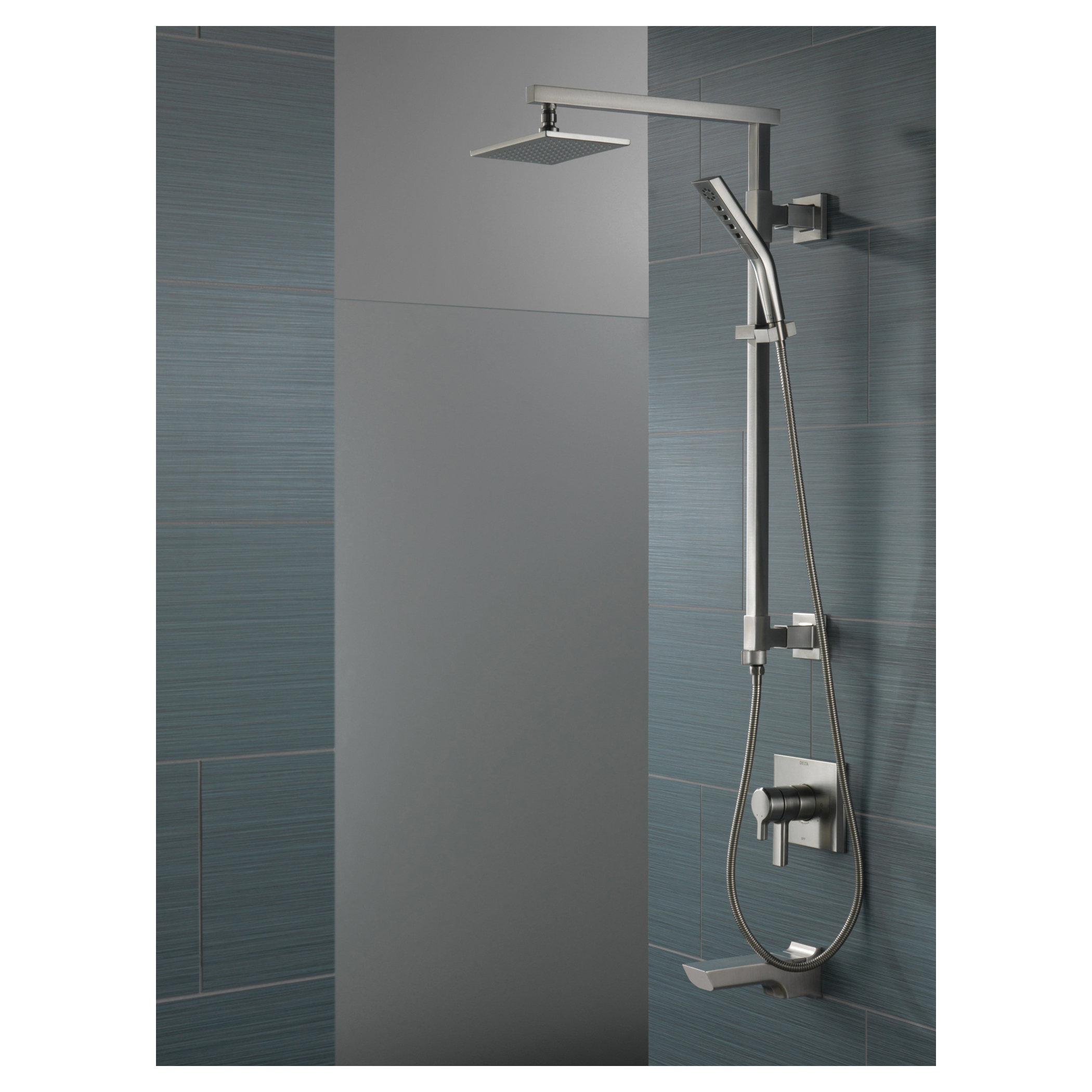 DELTA® T17099-SS-PR Monitor® 17 Series Square Valve Trim Only, 6.2 gpm ...