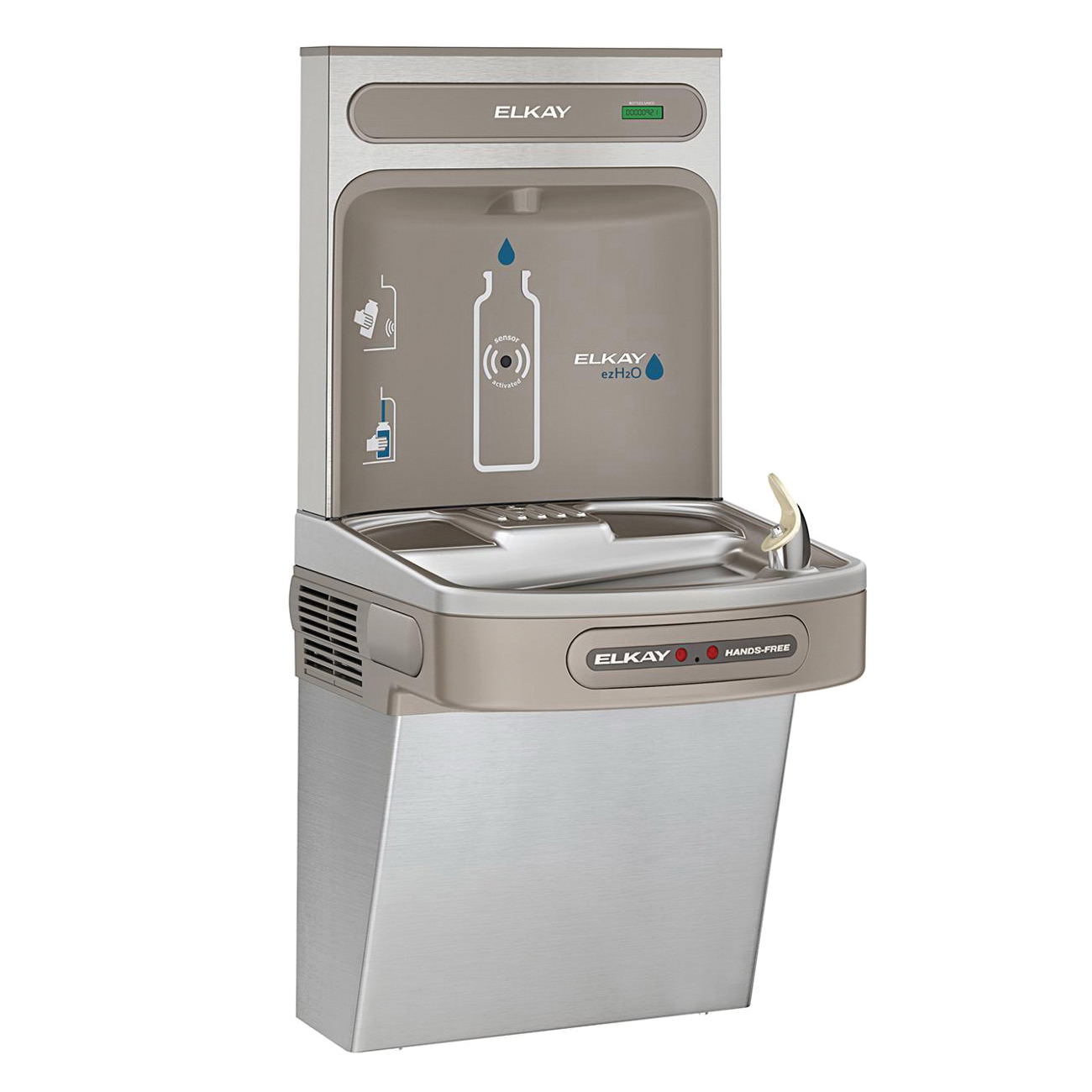 EZO8gphWSSK EZH2O® Bottle Filling Station, 1.1 gpm Flow Rate ...