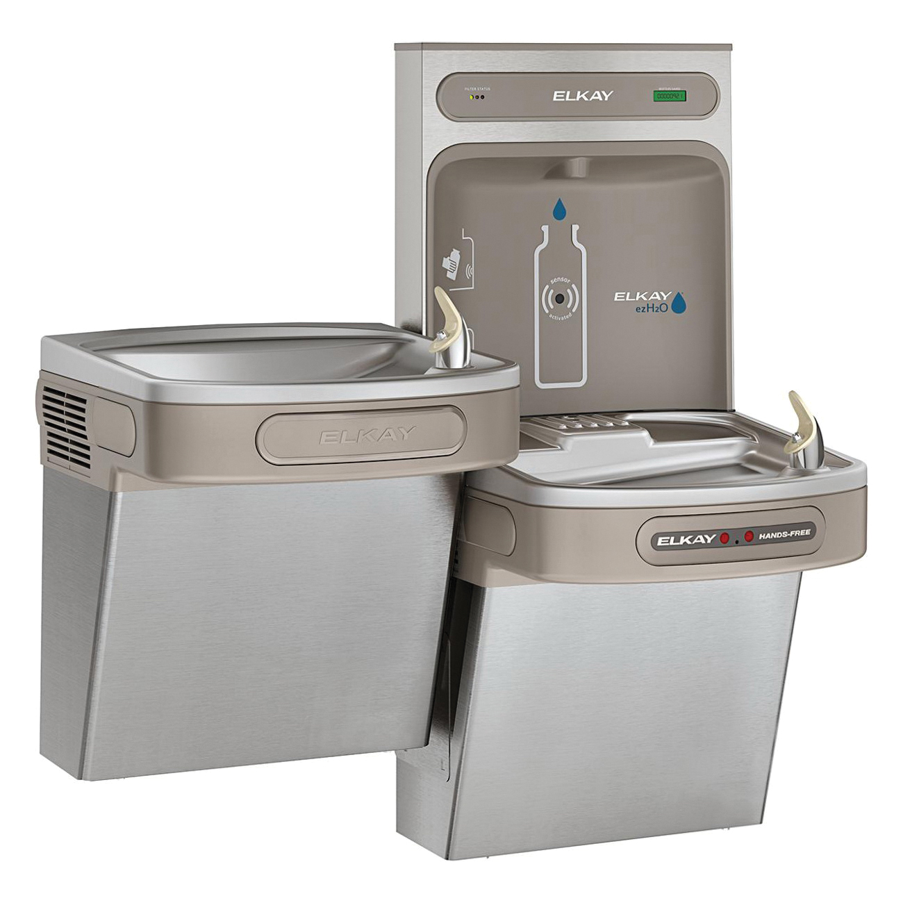 LZOTL8gphWSSK EZH2O® Bottle Filling Station, 1.1 gpm Flow Rate ...