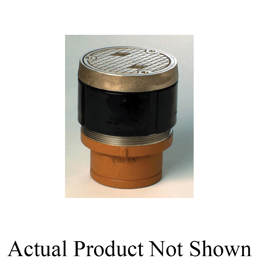 Smith® 4020S04-NS (-F) Finished Floor Cleanout, 5-3/4 in Cleanout, 4 in ...