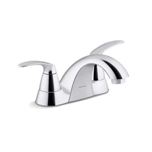 Sterling® 24818-4-CP Valton™ Centerset Bathroom Sink Faucet, Polished ...