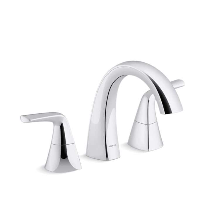 Sterling® T29365-4-CP Medley™ Bath Faucet Trim, 5 in H Spout, 8 in ...