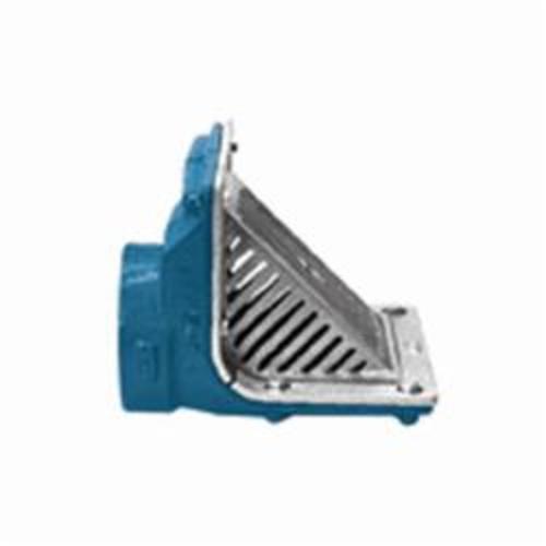 Z187-4NH Oblique Scupper Drain, 4 in Outlet, Cast Iron Drain | First Supply