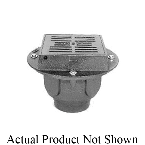 Z513-4NL Hinged Heavy Duty Area Drain, 4 in Outlet, Neo-Loc Connection ...