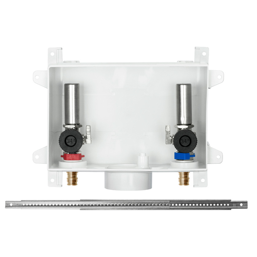 688-G11WR ClassicBox™ Plastic Washing Machine Outlet Box with Arresters ...