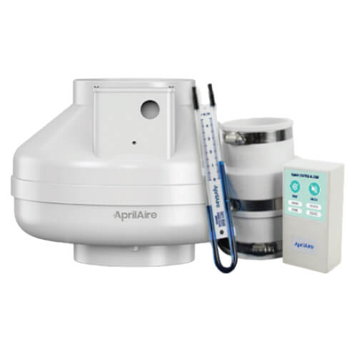 ARN25K 6" Radon Mitigation Kit w/ Fan, Manometer, Couplings, and System ...