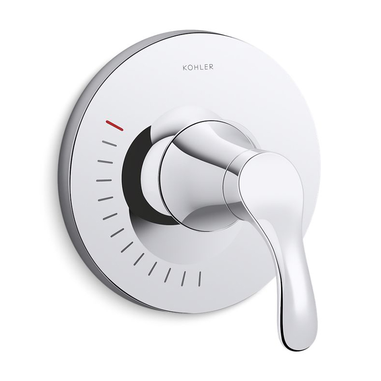 Kohler® KTS23950-4-CP Simplice® Rite-Temp® 1-Handle Pressure Balance ...
