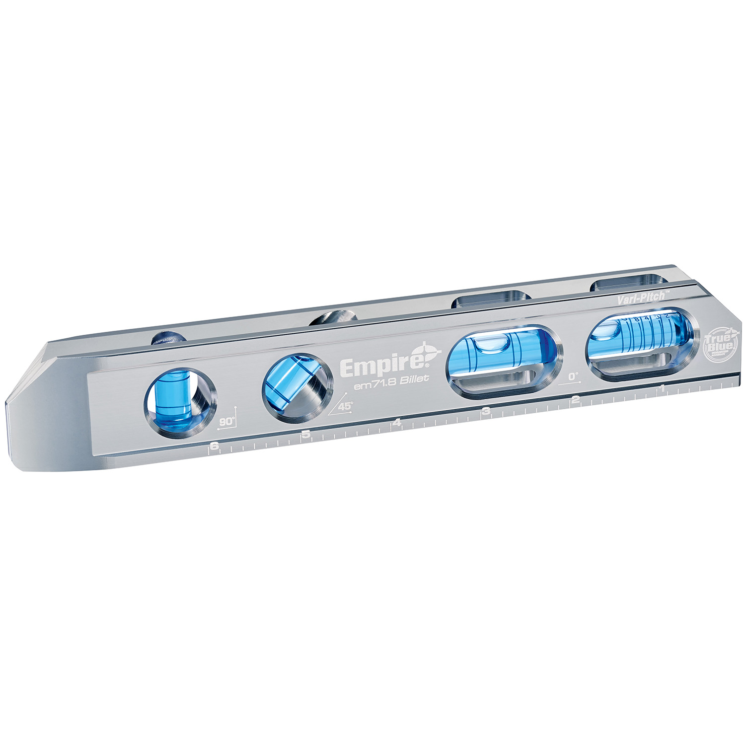 EM71.8 TRUE BLUE® Magnetic Billet Torpedo Level With Vari-Pitch™, 8 in ...
