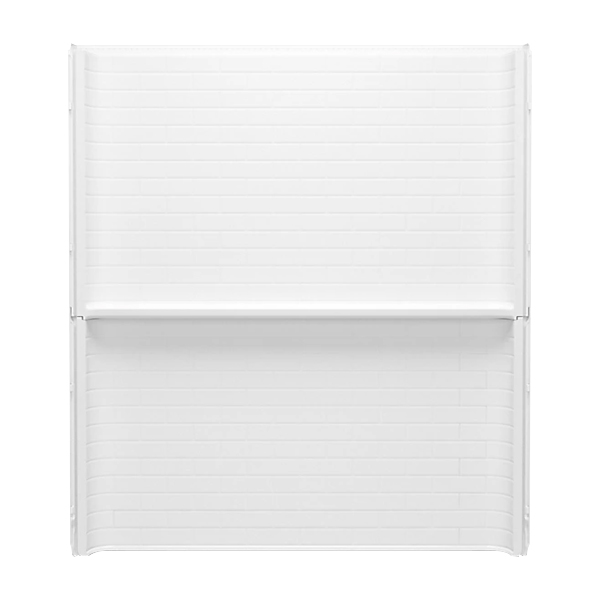 72532100-0 60" X 72-1/4" Traverse® Vikrell Shower Back Wall | First Supply