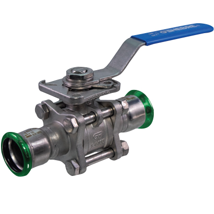 MBF3111/46GE StainlessPress® 1-1/4" Ball Valve, Press End Style ...