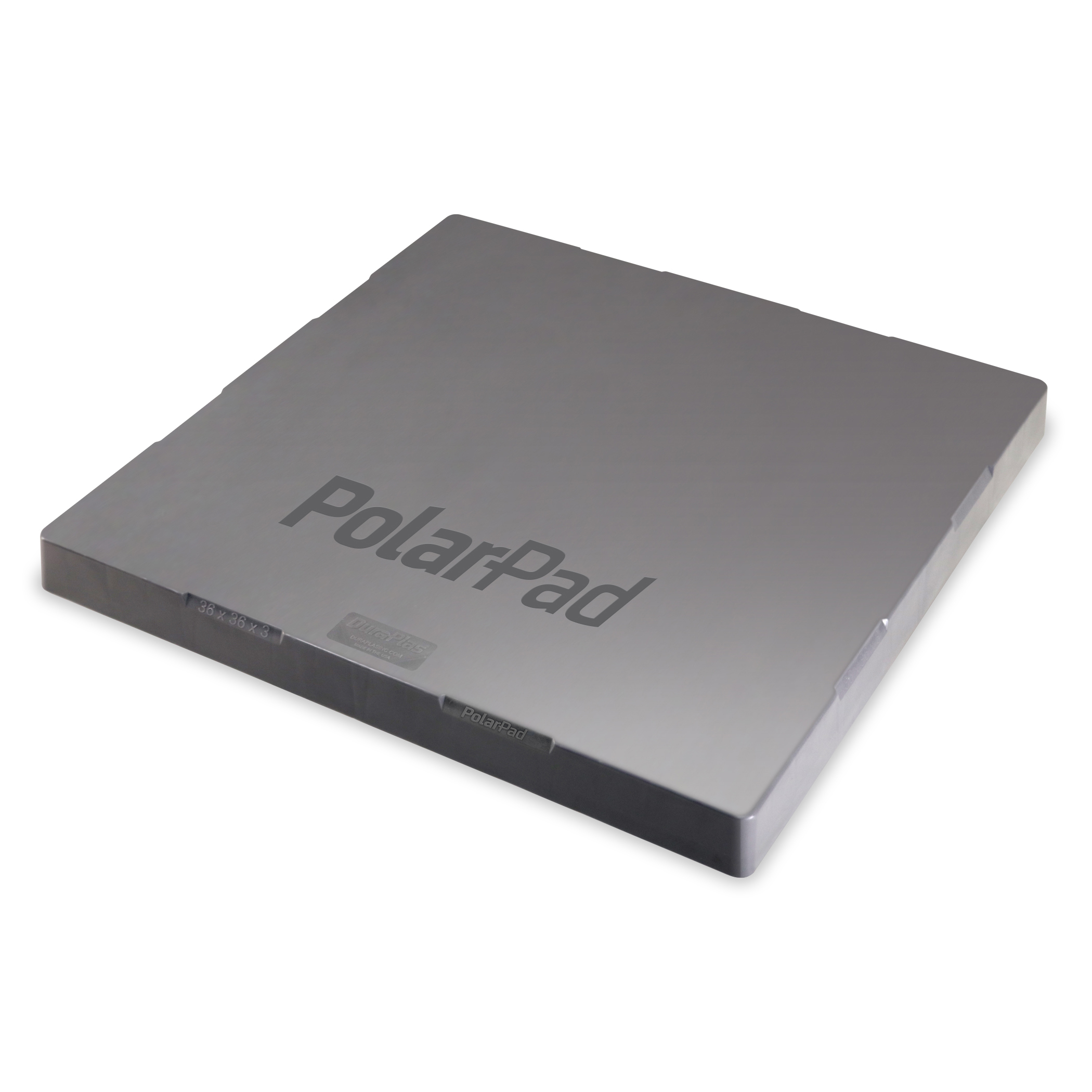 POLAR1838-3 PolarPad 18x38x3 Heavy Duty HVAC Pad, Gray | First Supply