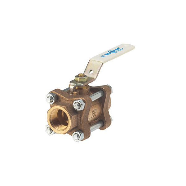 Milwaukee Valve Ultra Pure™ UP17837 UPBA350S 3-Piece Ball Valve With ...