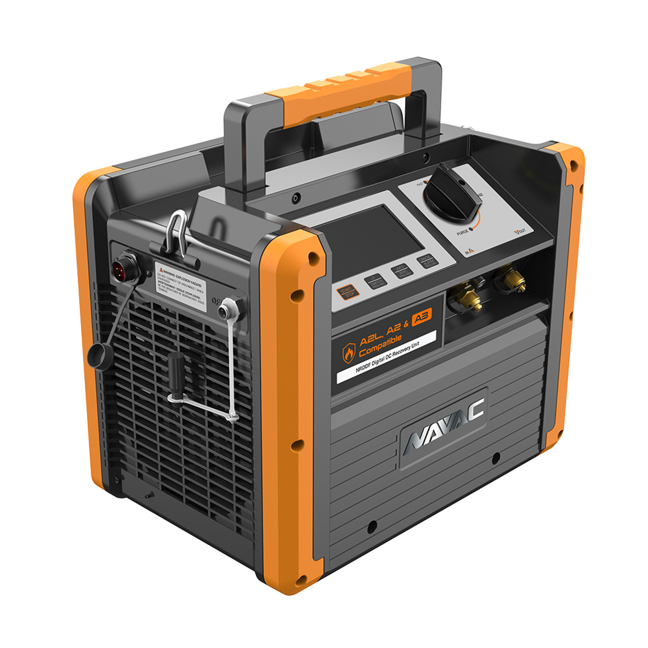 NRDDF DC Recovery Unit for Flammable Refrigerants, Dual-Cylinder ...