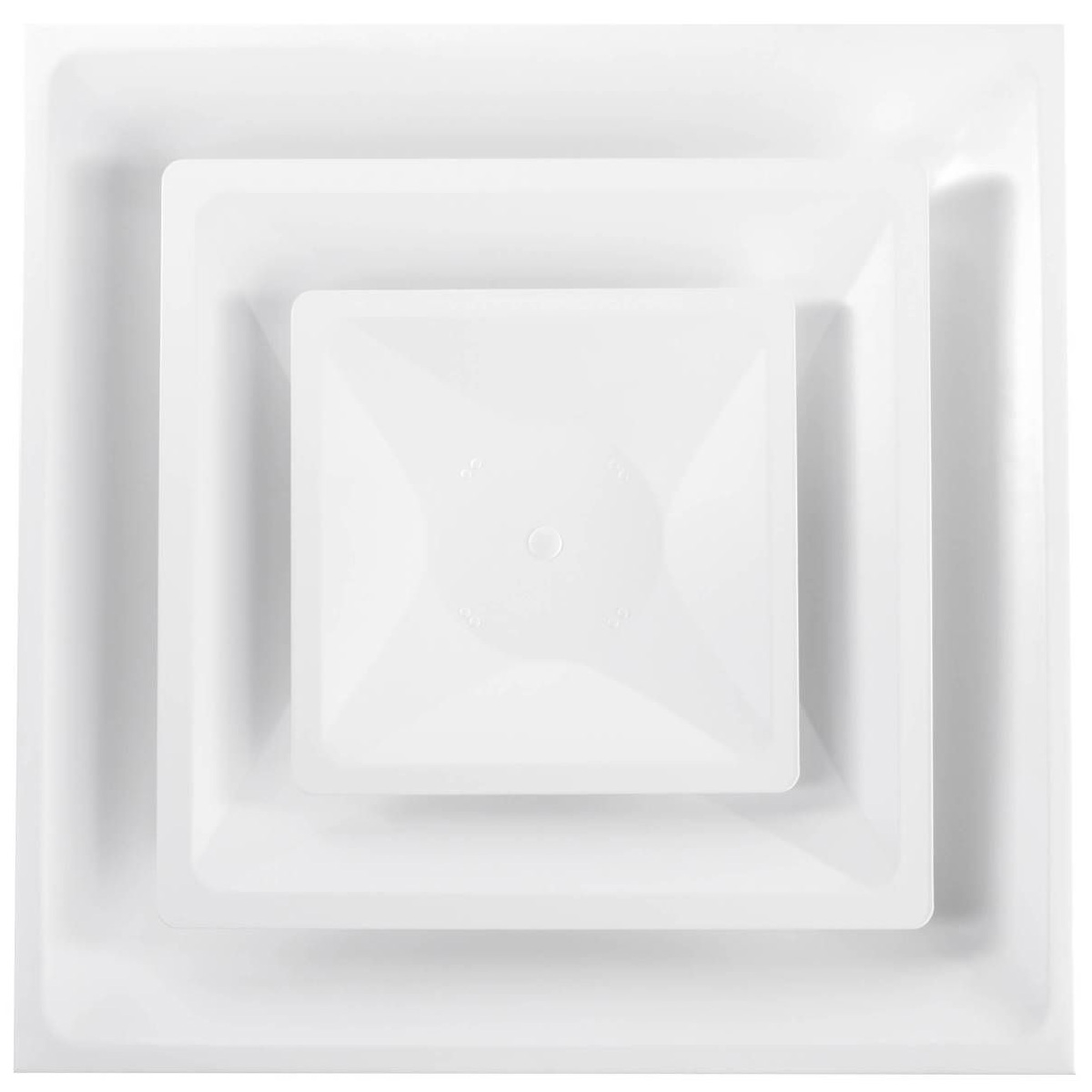 TRUaire™ 2003CD14 Lay-In T-Bar Ceiling Diffuser, 14", Steel, Powder Coated, Import | First Supply