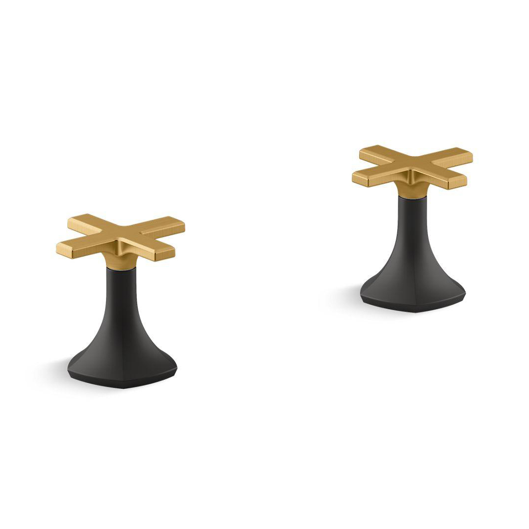 Kohler® 27010-3-BMB 27010-3 Occasion Cross Bathroom Sink Faucet ...