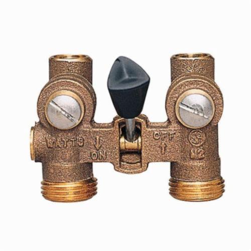 WATTS® Duo-Cloz™ 0006643 2-M2, 2T-M2 Manual Shutoff Valve, 1/2 in, 150 ...